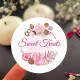 Sweet Treats Bakery Classic Round Sticker | Zazzle