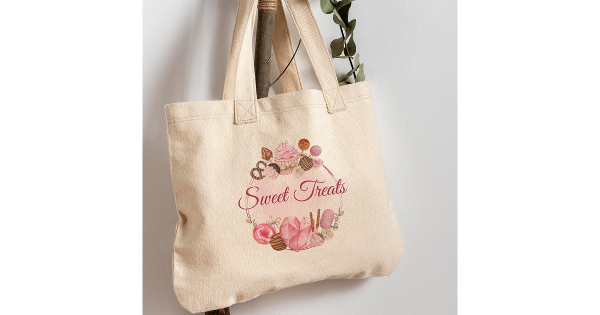 Sweet Treats Bakery Tote Bag | Zazzle