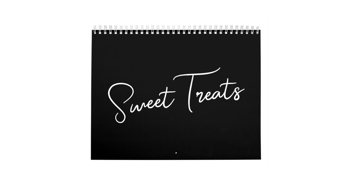 Sweet Treats Calendar | Zazzle