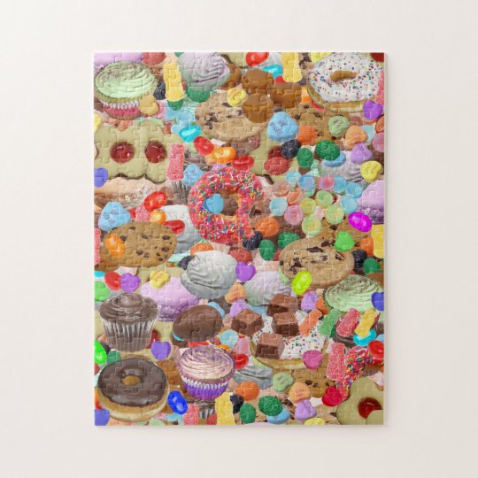 Sweet Treats Jigsaw Puzzle | Zazzle.com