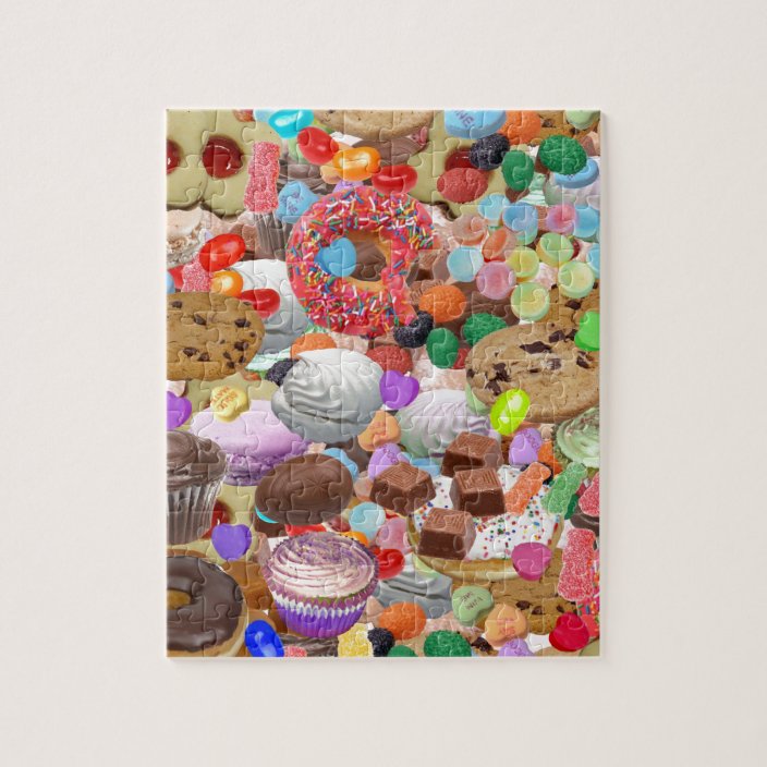 Sweet Treats Jigsaw Puzzle | Zazzle.com