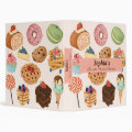 Sweet Treats Recipe Binder | Zazzle