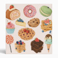 Sweet Treats Recipe Binder | Zazzle