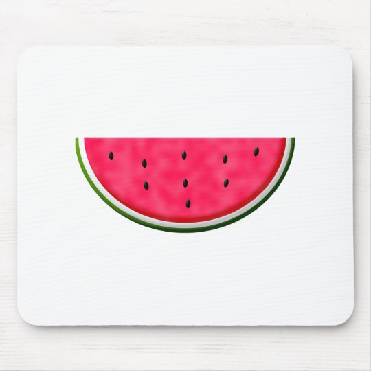 Sweet Watermelon Slice Drawing Mouse Pad | Zazzle.com