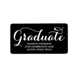 Graduation Shipping, Address, & Return Address Labels | Zazzle