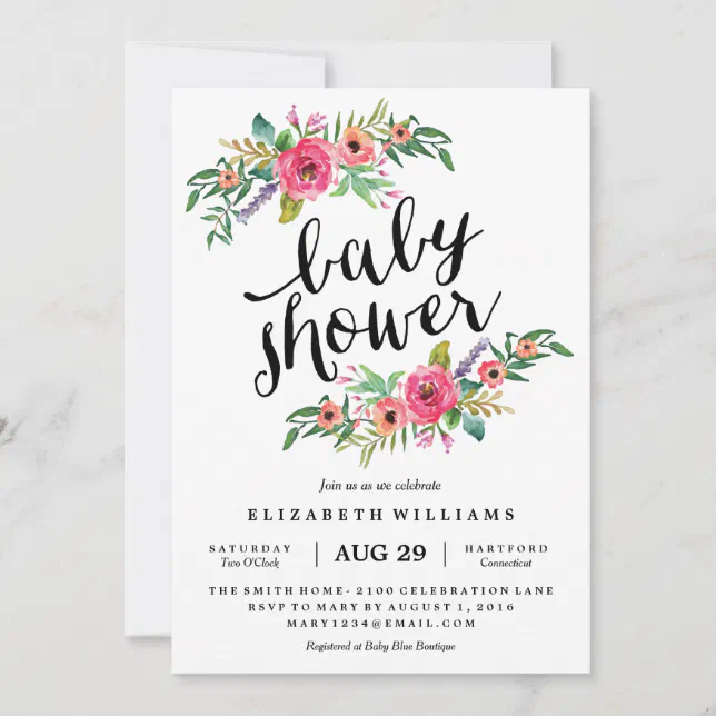 Sweetest Summer Baby Shower Invitation | Zazzle