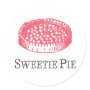 Sweetie Pie Stickers | Zazzle