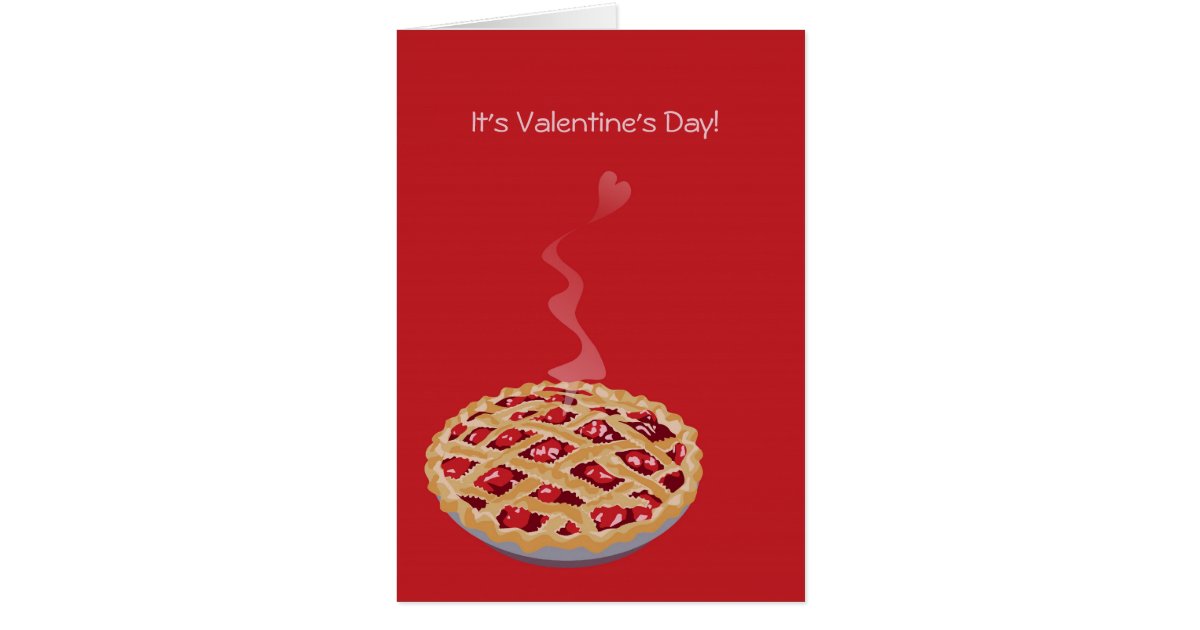 Sweetie Pie Valentine's Card | Zazzle.com