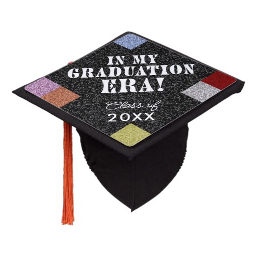 Swifty Inspired In My Graduation Era Graduation Cap Topper | Zazzle