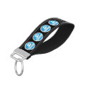 Swim Coach or Swimmer Custom Team Name Sports Wrist Keychain | Zazzle