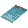 Swim Instructor Water Polo Dive Pool Template Clipboard | Zazzle