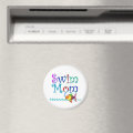 Swim Mom Magnet | Zazzle