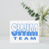 Swim Team Postcard | Zazzle