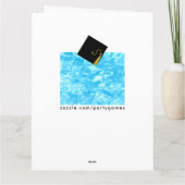 Swimmer Swim Team Graduation Card | Zazzle