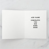 Swimmer Swim Team Graduation Card | Zazzle