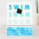 Swimmer Swim Team Graduation Card | Zazzle
