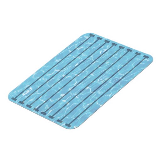 Swimmers Swim Team Swimming Pool Magnet | Zazzle