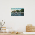 Swimming at Bemus Point Beach and Casino Poster | Zazzle