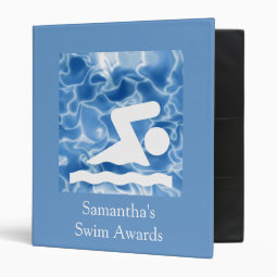 Swimming Binder | Zazzle