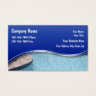 Swimming Pool Service Business Cards | Zazzle.com
