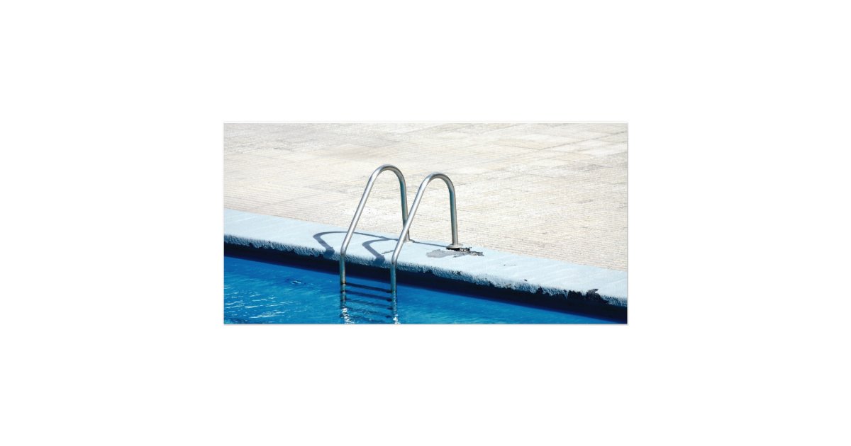 Swimming pool card | Zazzle