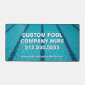 Swimming Pool Company Custom Marketing Desk Mat | Zazzle