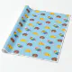 Swimming Pool Floats Pattern Summer Birthday Wrapping Paper | Zazzle