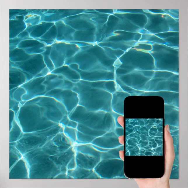 Swimming Pool Poster | Zazzle