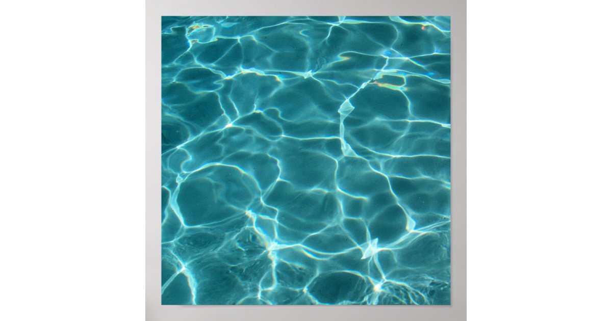 Swimming Pool Poster | Zazzle