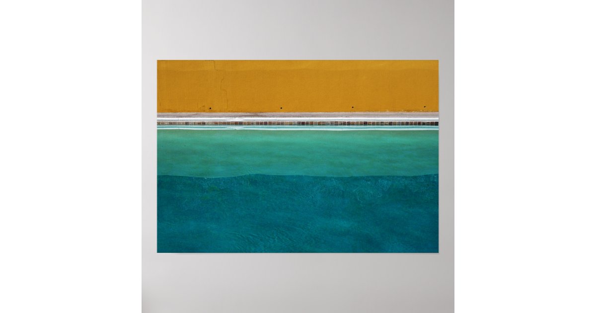Swimming Pool Poster | Zazzle