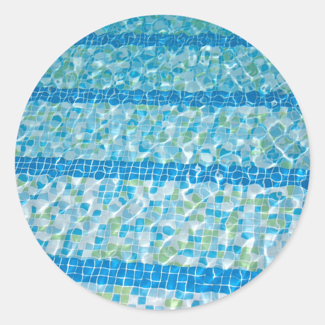 Swimming Pool Stickers | Zazzle