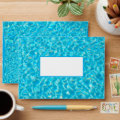 Swimming pool water texture, envelope | Zazzle