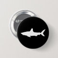 Swimming Shark Pinback Button | Zazzle