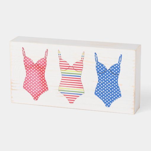 Swimsuit wood sign | Zazzle