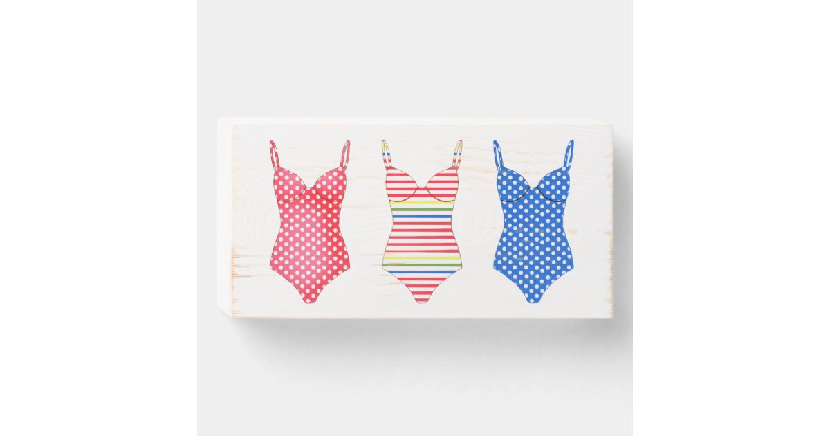 Swimsuit wood sign | Zazzle
