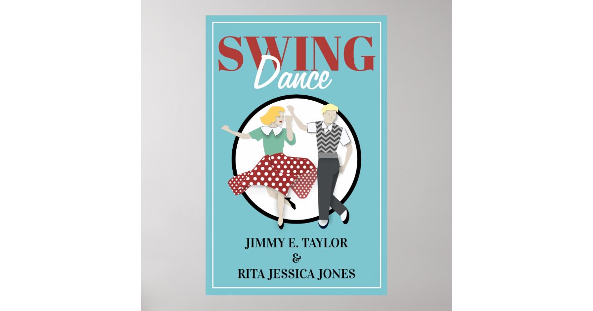 Swing Dance Poster | Zazzle