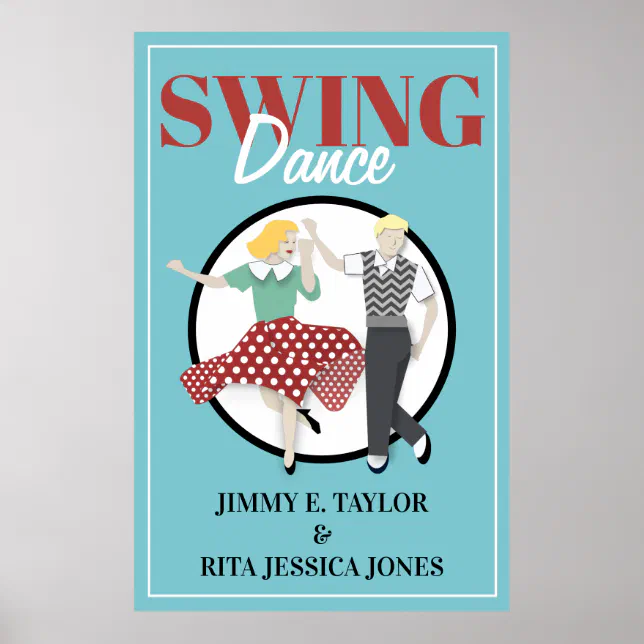 Swing Dance Poster | Zazzle