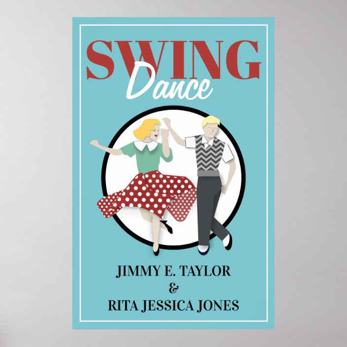Swing Dance Poster | Zazzle.com