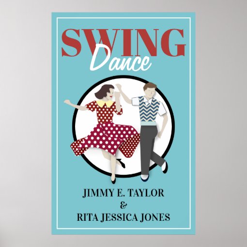 Swing Dance Poster | Zazzle