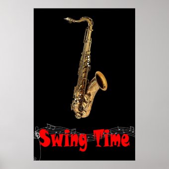 Swing Time 36 x 24 Poster | Zazzle