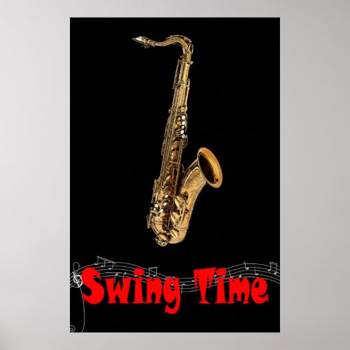 Swing Time 36 x 24 Poster | Zazzle