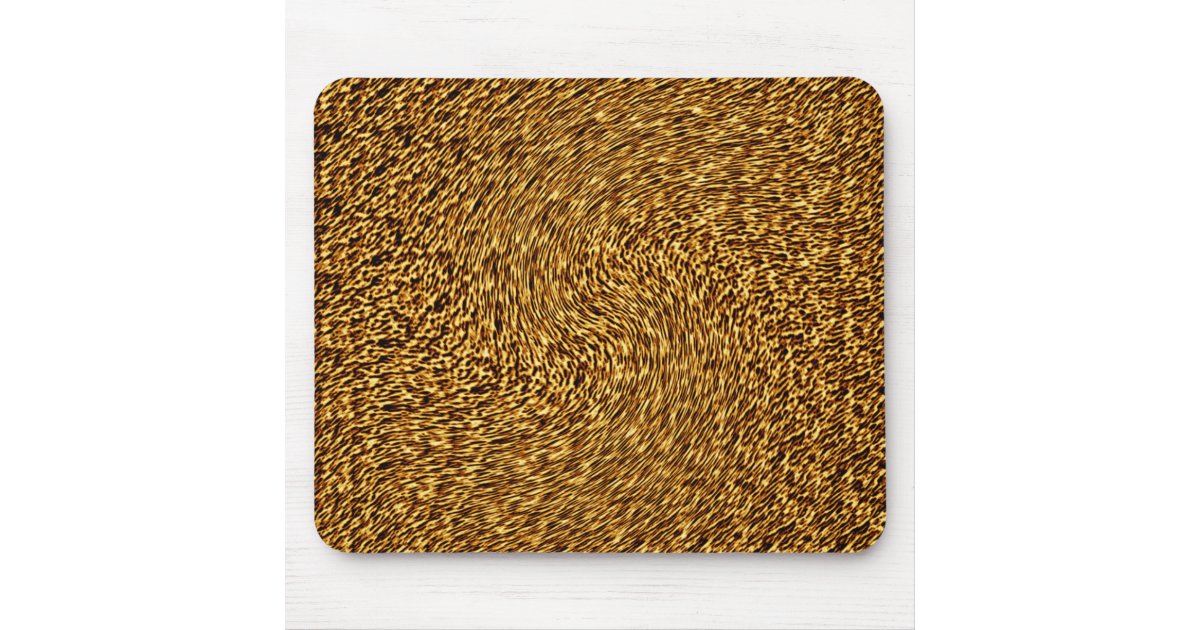 Swirl Shag Furry Mousepad | Zazzle