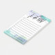 Swirly Calligraphy - Aqua - Checkbox To Do List Post-it Notes | Zazzle