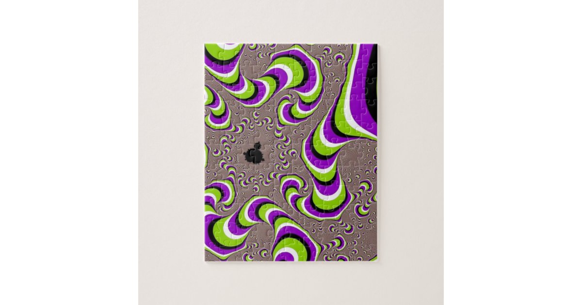 Swirly Jigsaw Puzzle | Zazzle
