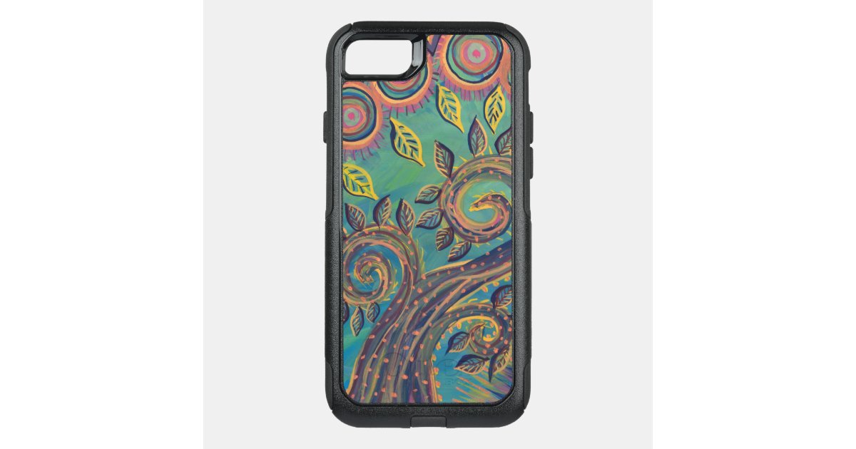 swirly tree phone case | Zazzle