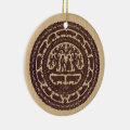 Swiss Cut Out ornament | Zazzle