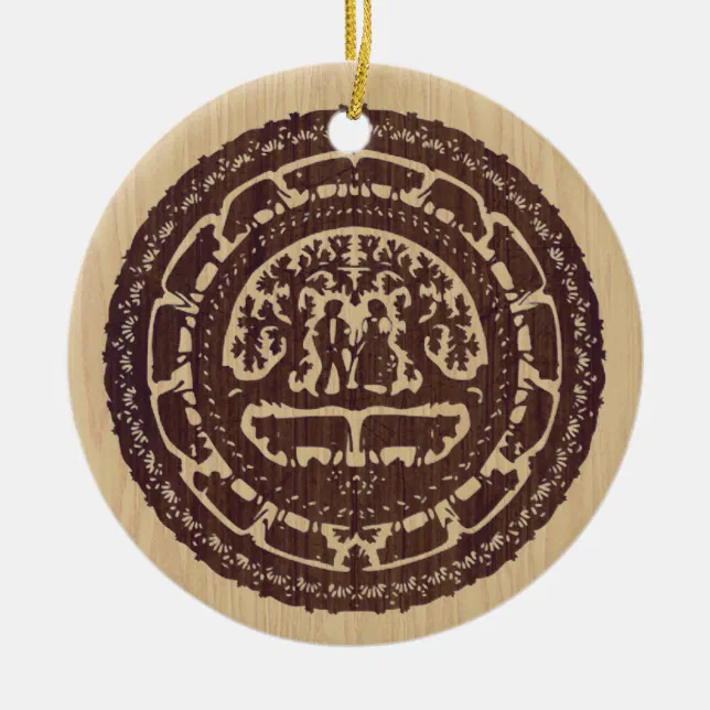 Swiss Cut Out ornament | Zazzle