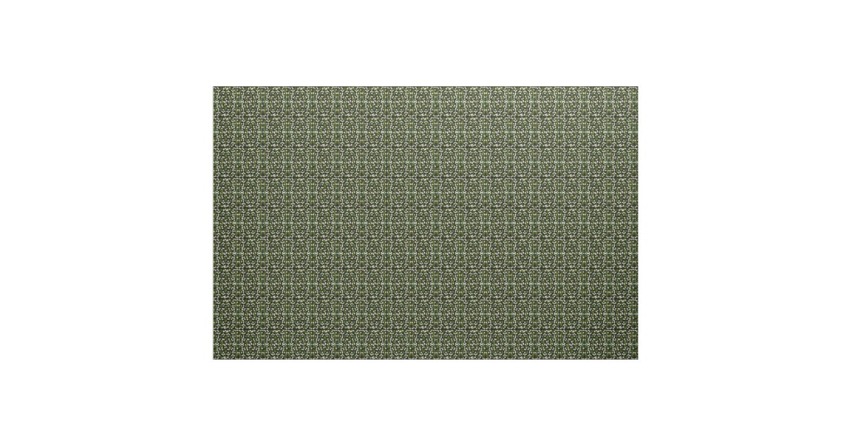 Swiss Edelweiss Alpine Flowers Fabric | Zazzle