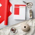 Swiss Flag (Switzerland) Wrapping Paper | Zazzle