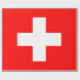 Swiss Flag (Switzerland) Wrapping Paper | Zazzle